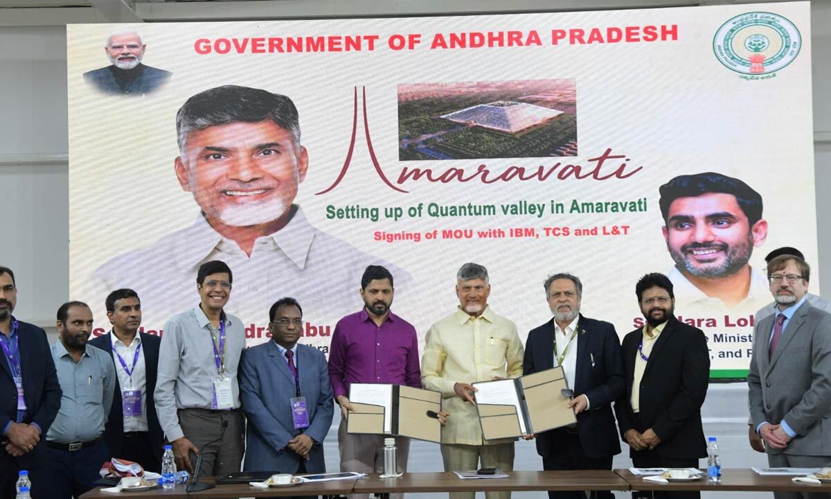 AP inks pact with IBM, TCS and L&T for Quantum Valley tech park