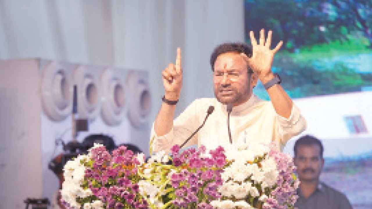 Credit for NH devpt in TG goes to PM Modi: Kishan Reddy