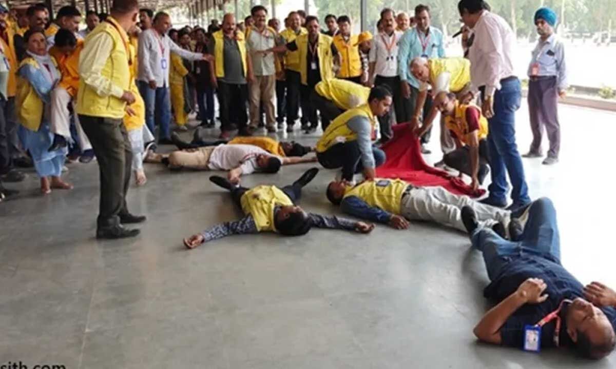 Mock drills in four districts today