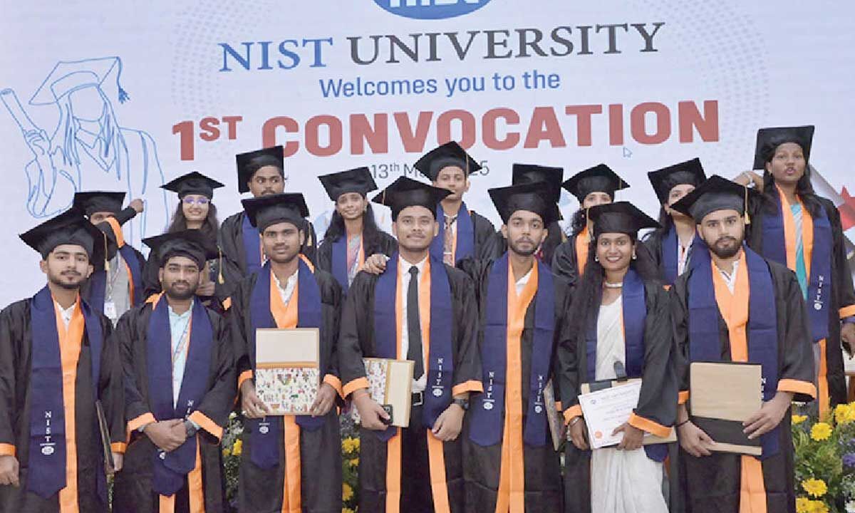 187 students awarded degrees at 1st NIST convocation