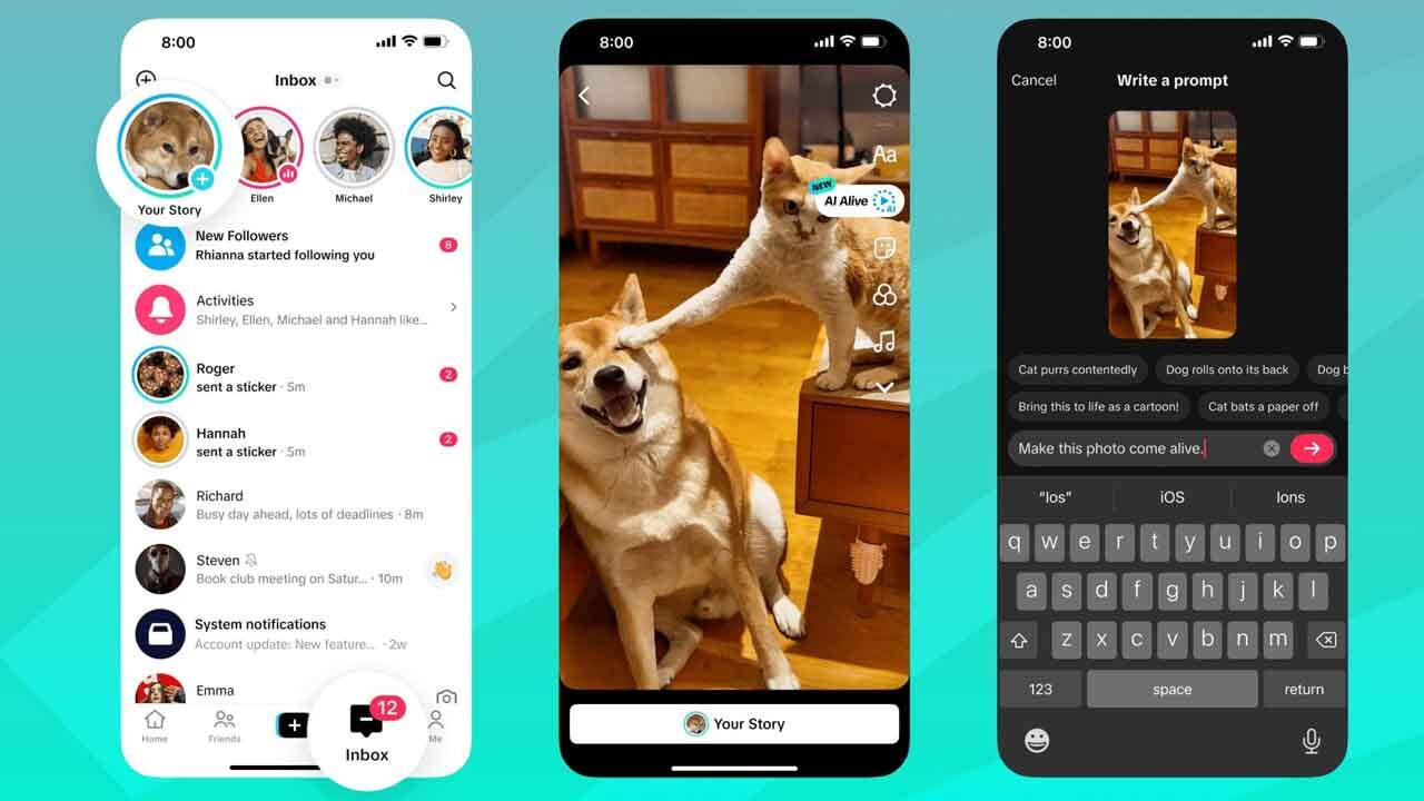TikTok Unveils ‘AI Alive’ to Animate Photos into Short Videos with ...