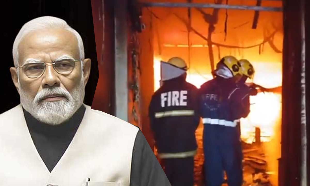 PM Modi deeply anguished over Hyderabad fire accident