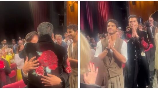 Emotional Neeraj Ghaywan Hugs Karan Johar as ‘Homebound’ Receives 9-Minute Standing Ovation at ...