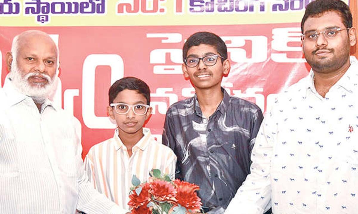 Viswam student bags State 1st rank in Sainik entrance exam
