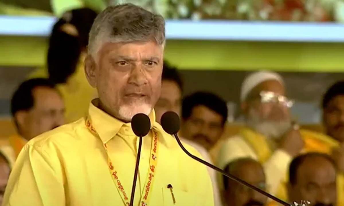 Chandrababu Naidu Re-elected as TDP National President