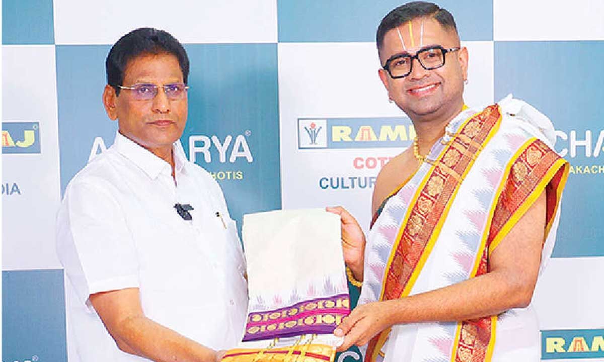 Cultural collaboration between Ramraj Cotton & Dushyanth Sridhar