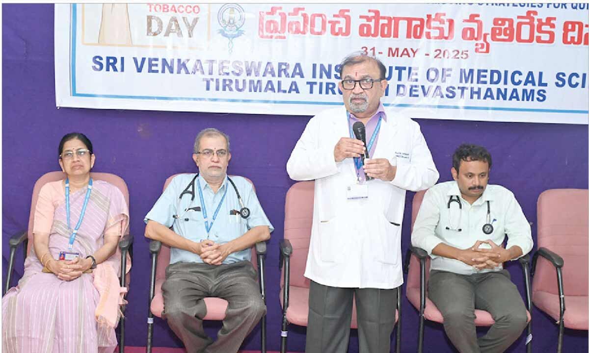 Tobacco poses fatal threat to human life: SVIMS Director