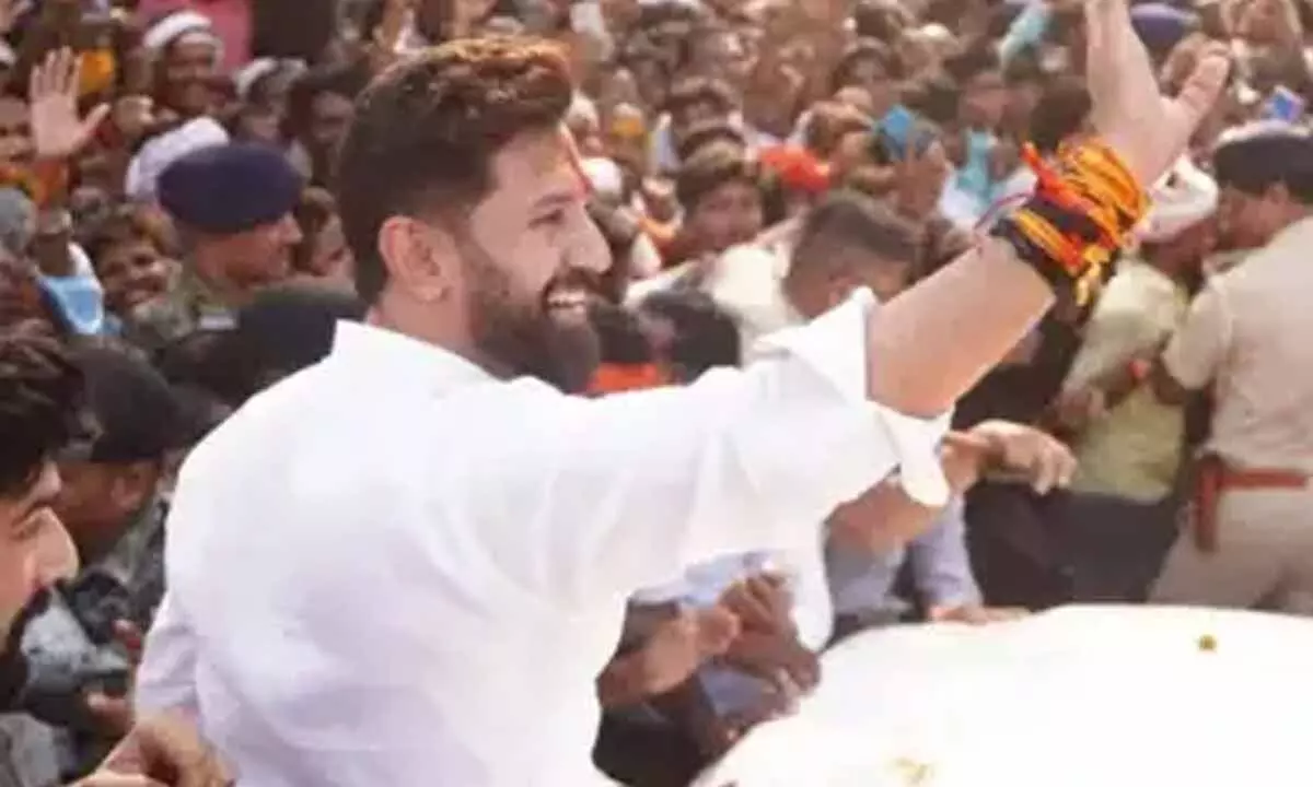 LJP Leader Arun Bharti Endorses Chirag Paswan For Bihar Assembly Elections