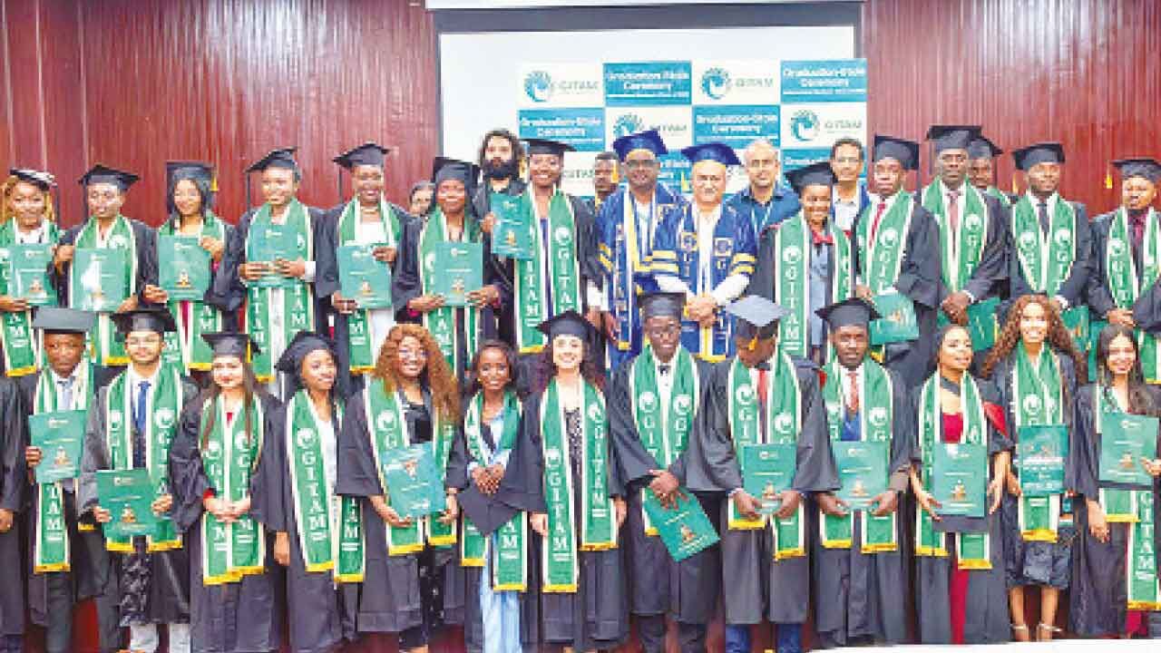 60 international students graduate in various streams