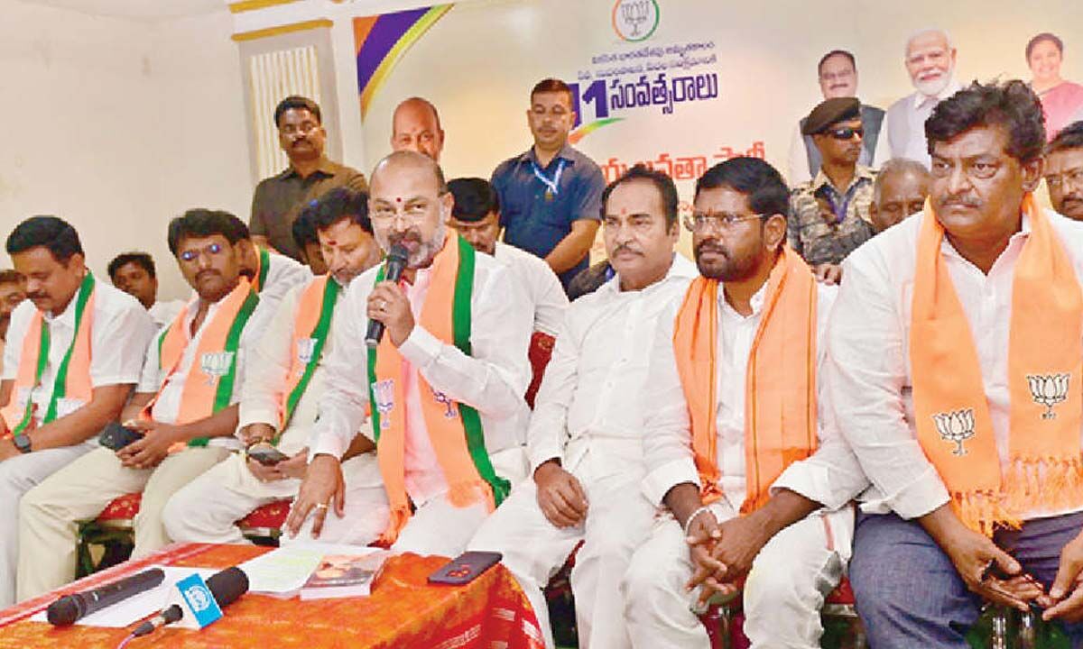 With double engine sarkar, AP’s development is galloping: Bandi