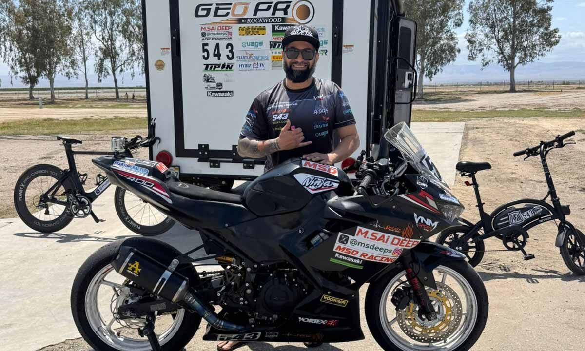 Telugu Racer Makes History: Sai Deep Tops Two Categories in CRA 2025
