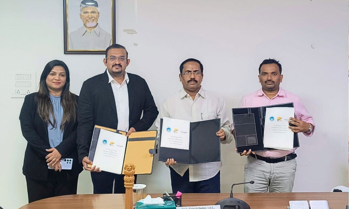 APSSDC, OMCAP sign MoU with Matrix Overseas