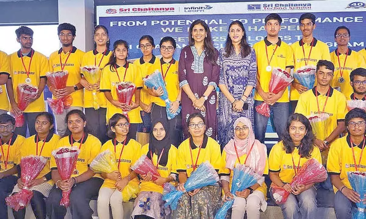 Sri Chaitanya students excel in NEET-2025