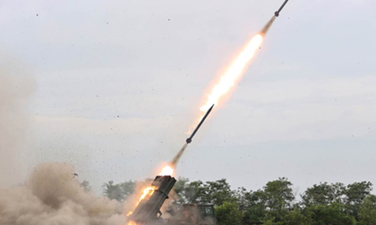 North Korea fires 10 multiple rocket launcher shells after trilateral ...