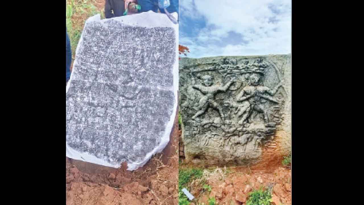 10th-century Kannada, Tamil inscriptions; hero stones found in ...