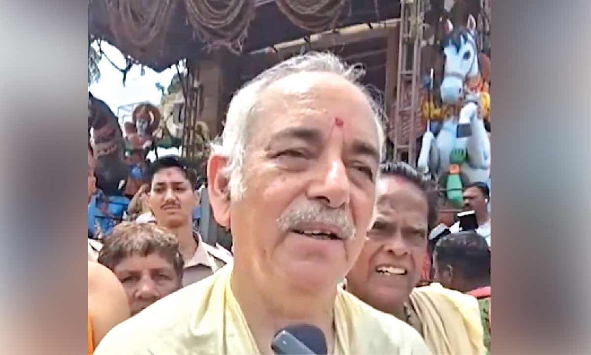 Ratna Bhandar safe, says Puri Gajapati