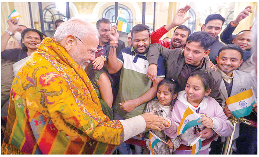 Distance no barrier for cultural connect: Modi
