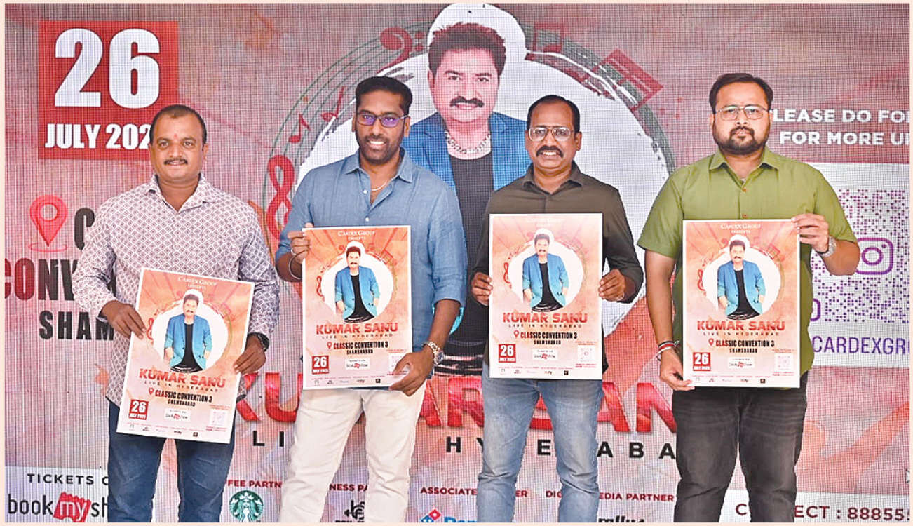 Kumar Sanu Live in Concert: Cardex Group Brings Musical Magic to Hyderabad