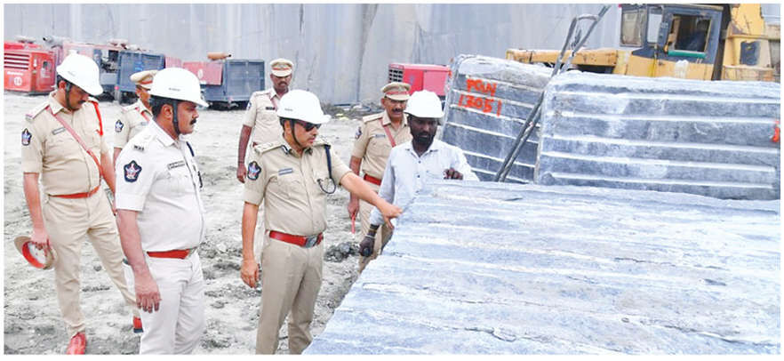 IG inspects Chimakurthy police station