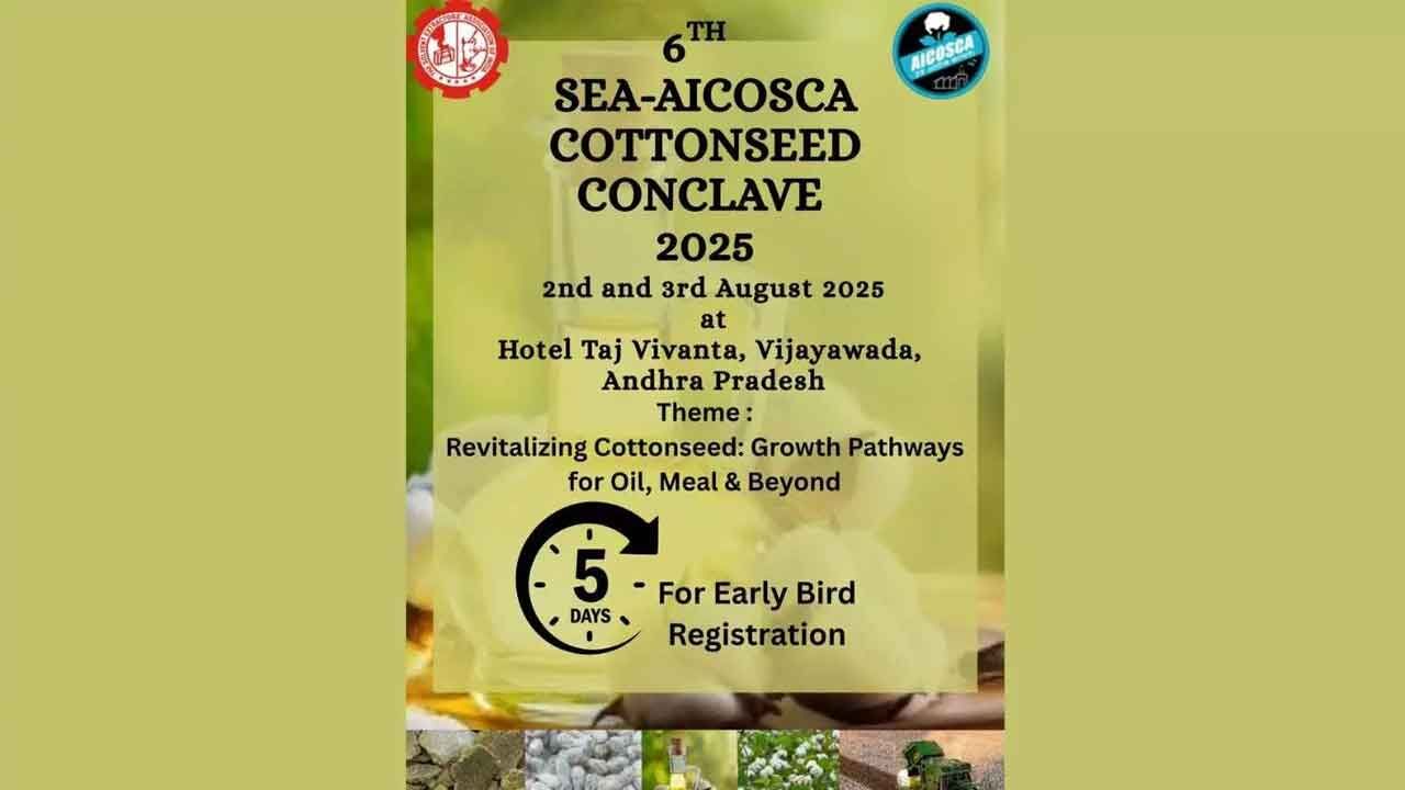 Vijayawada to host 6th Cottonseed, Oil & Meal Conclave