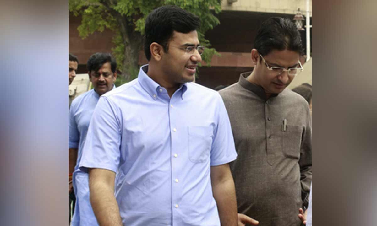 Tunnel project row: BJP MP Tejasvi Surya challenges Dy CM Shivakumar to public debate