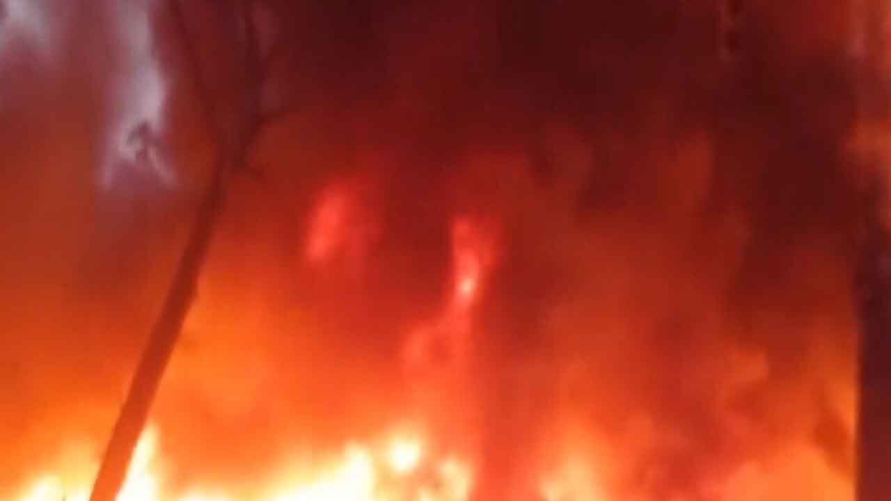 Major Fire Breaks Out at Ramavaram ITC Godown