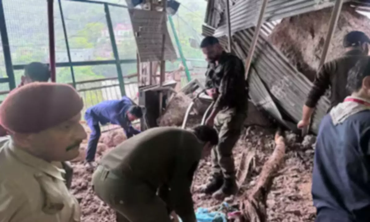 Landslide hits Vaishno Devi track; 1 dead, 9 injured