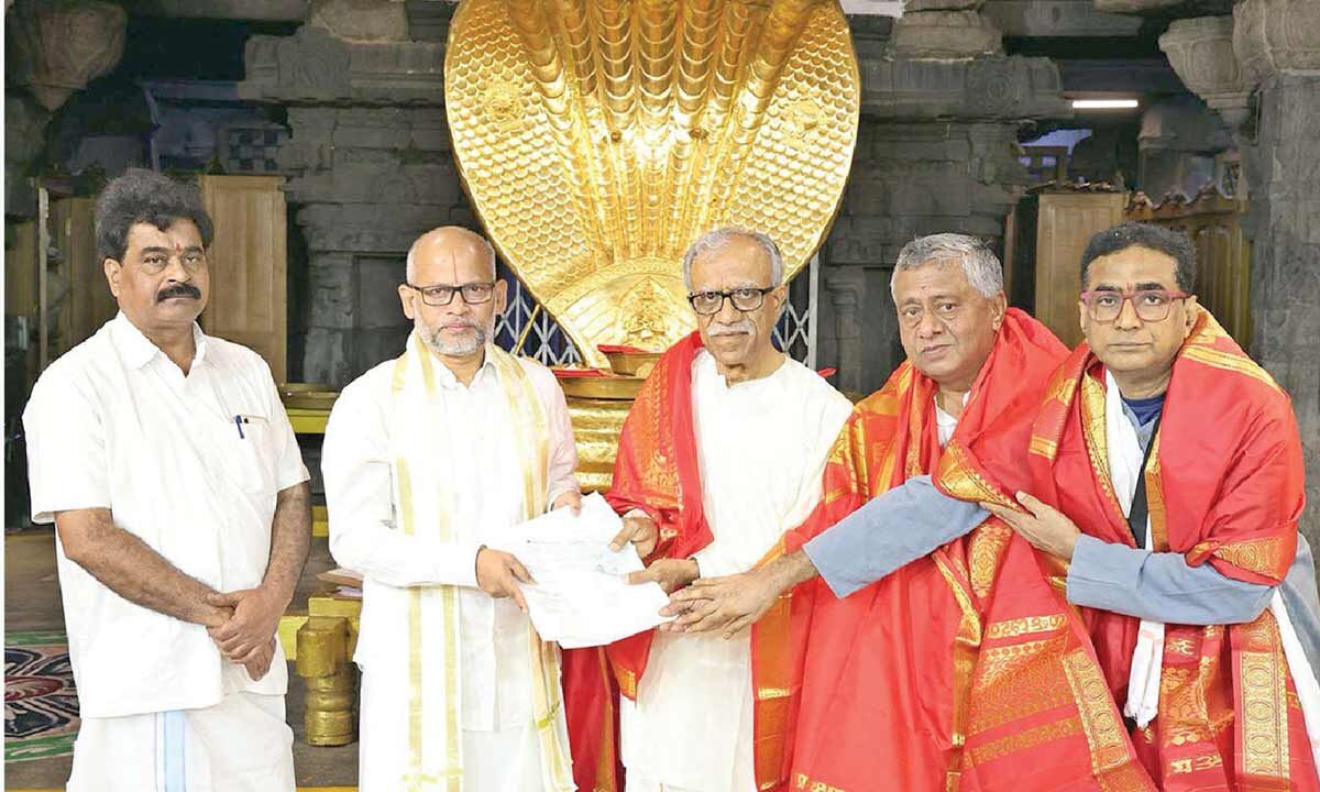 Devotee donates property worth Rs 3 cr to TTD