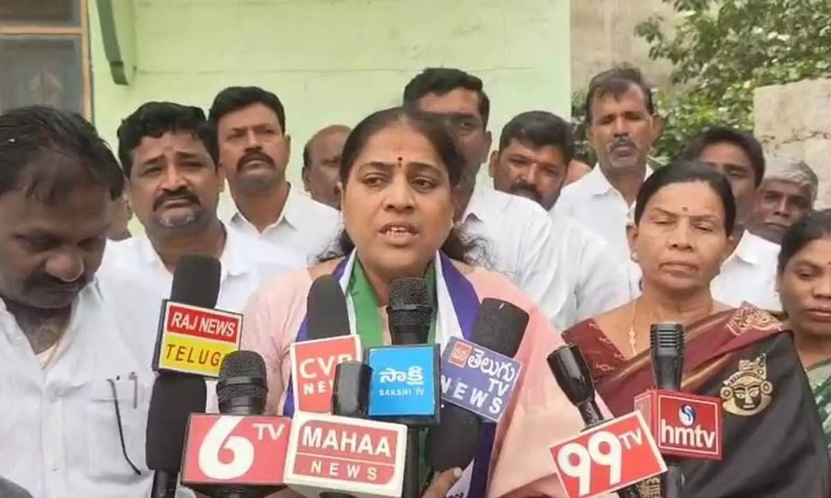 Former Pathikonda MLA Kangati Sridevi counters Minister’s claims ...
