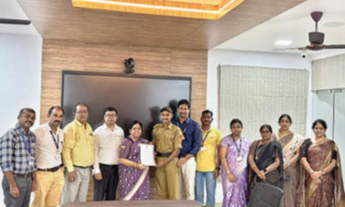 Honour for SITAM NCC cadet