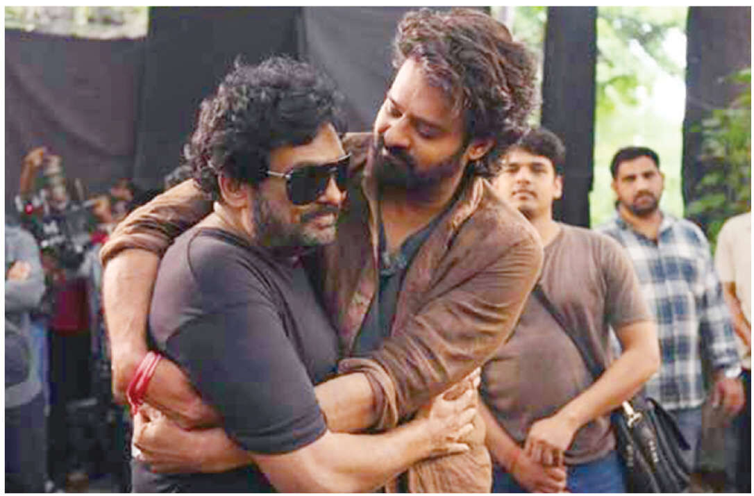 Prabhas meets Puri Jagannadh on ‘The Raja Saab’ sets, sparks reunion buzz