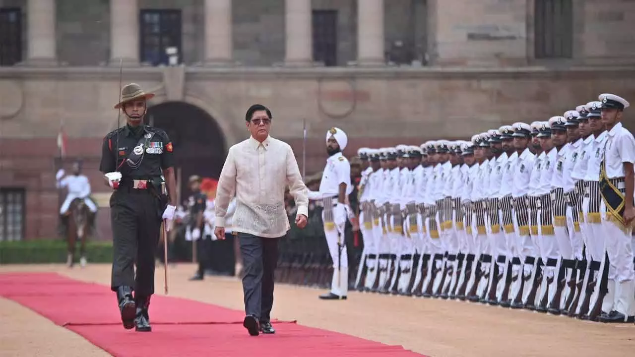 Philippines president accorded ceremonial welcome at Rashtrapati Bhavan, to hold talks with PM Modi