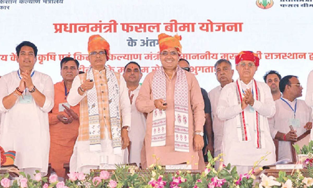 Rs 3,200 cr crop insurance disbursed to farmers under PMFBY in Jhunjhunu