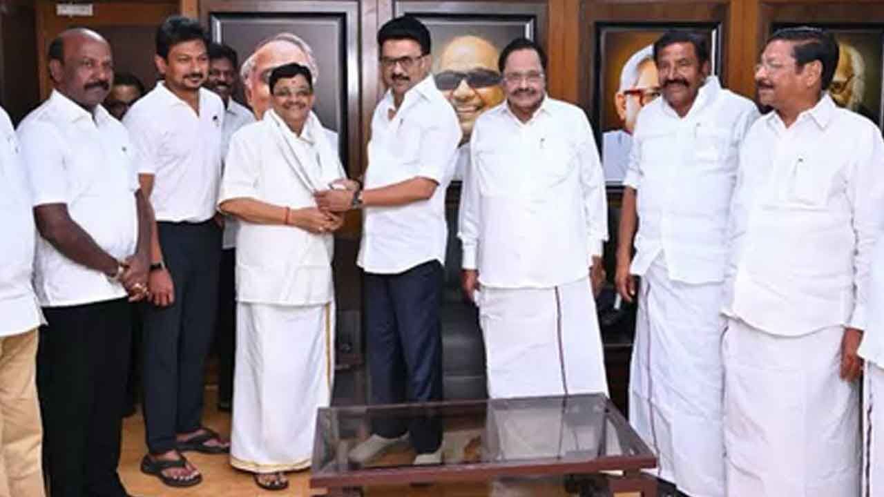 Ex-AIADMK leader Maitreyan joins DMK after multiple political shifts