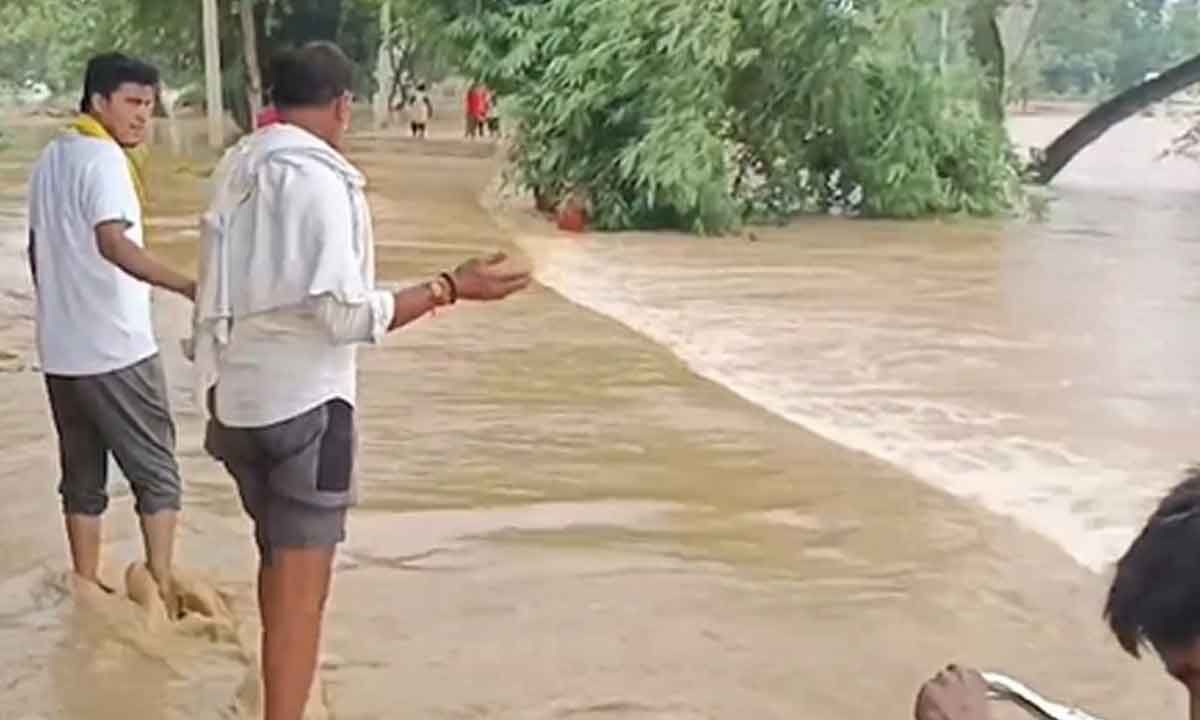 Bihar: Villages in Gaya, Jehanabad submerged as Falgu River's water level rises