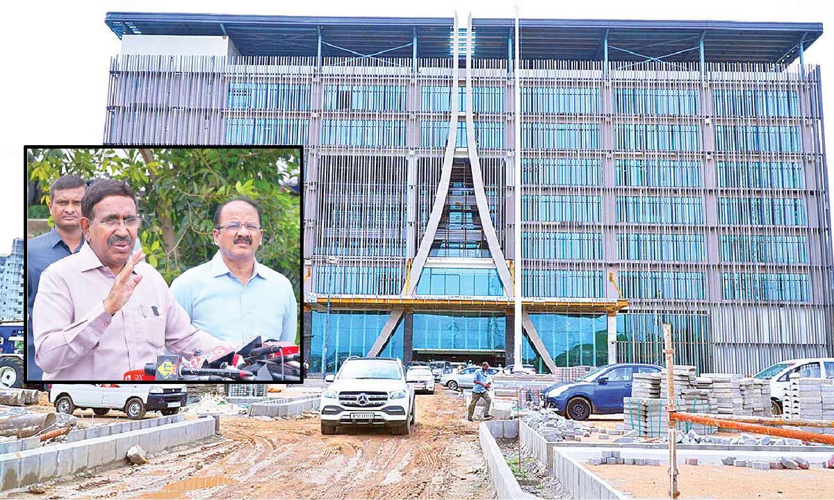 All municipal depts to be shifted to new CRDA building soon