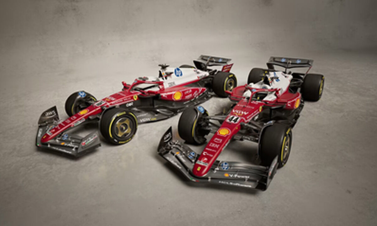 Ferrari unveil special livery at Monza in honour of Nicki Lauda