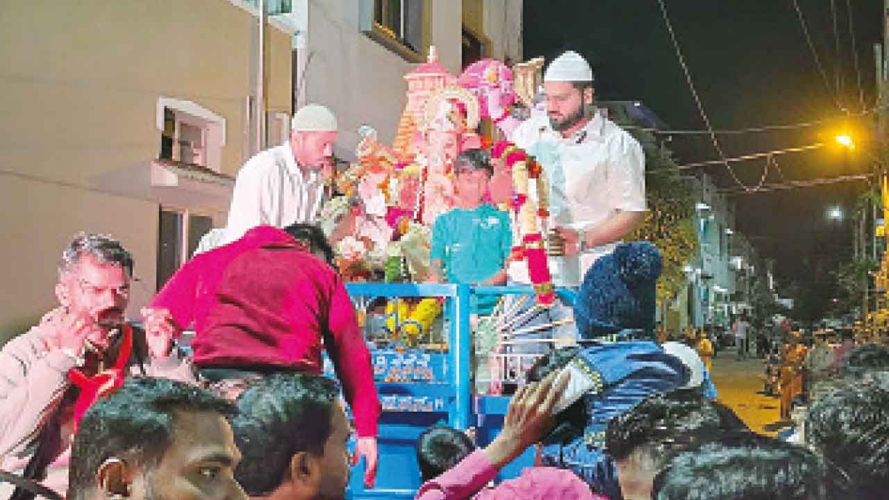 Ganesh festival brings communal harmony to Hubballi, once a riot-hit city