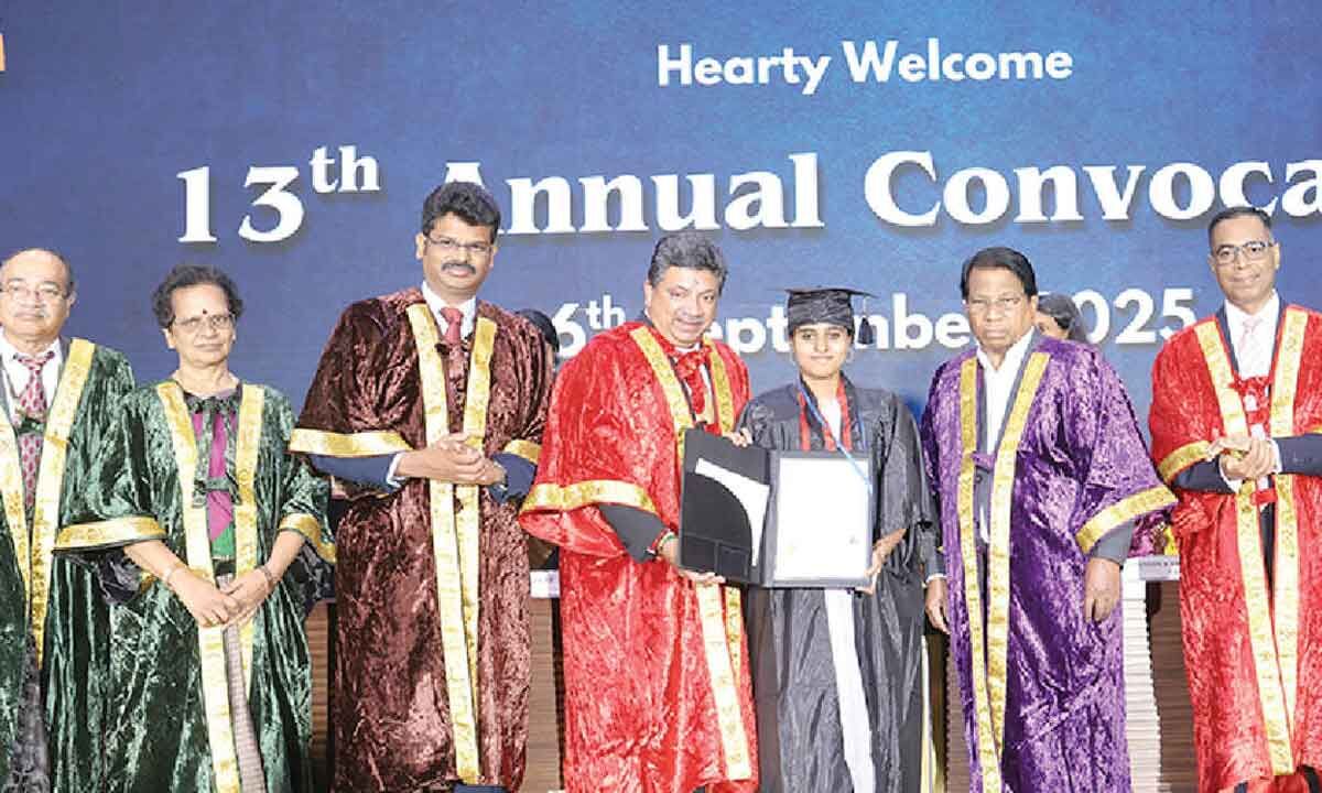 VIT Chennai hosts 13th annual convocation ceremony