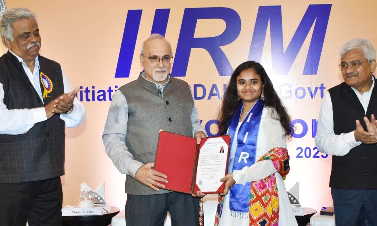 IIRM Hosts Convocation Ceremony 2025 – Deputy Governor, RBI attends ...