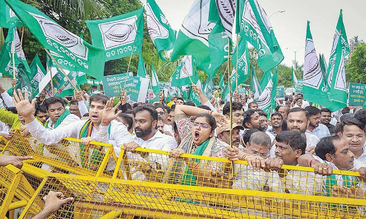 BJD takes out rally over fertiliser scarcity