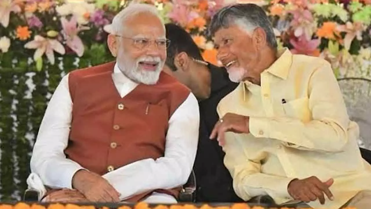 CM Chandrababu extend birthday wishes to PM Modi