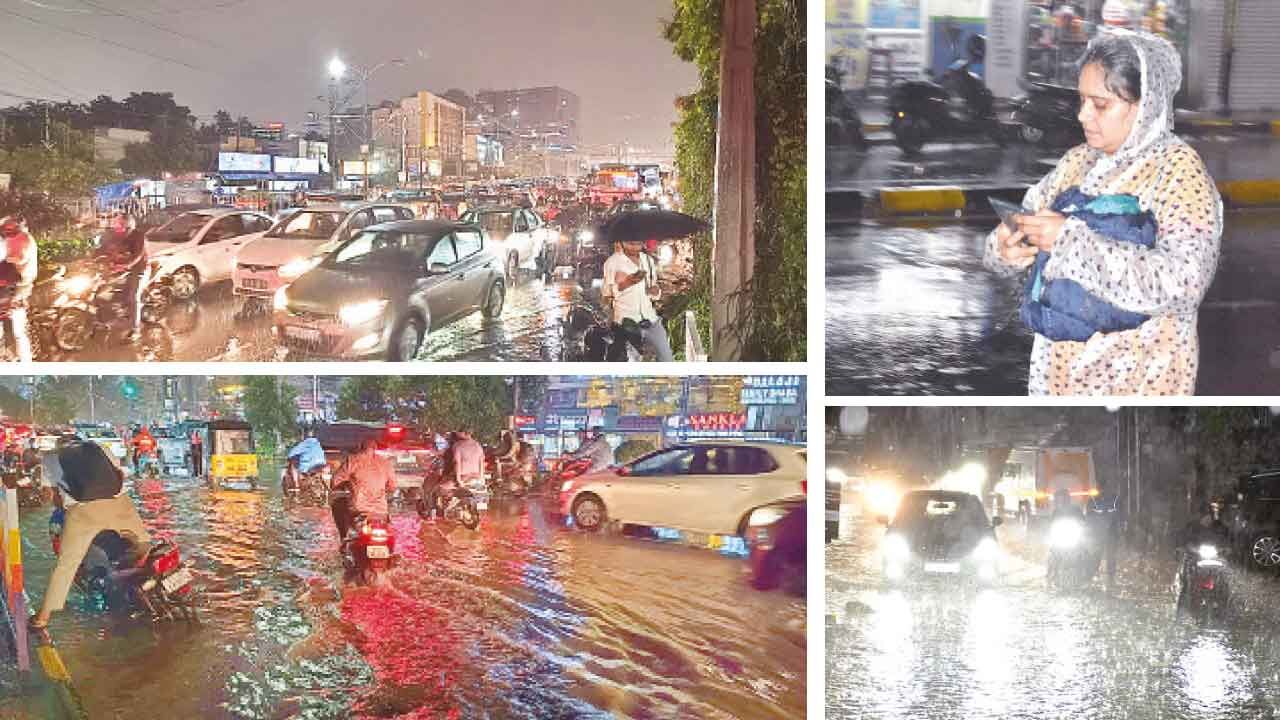 Heavy rains lash city; throw life out of gear