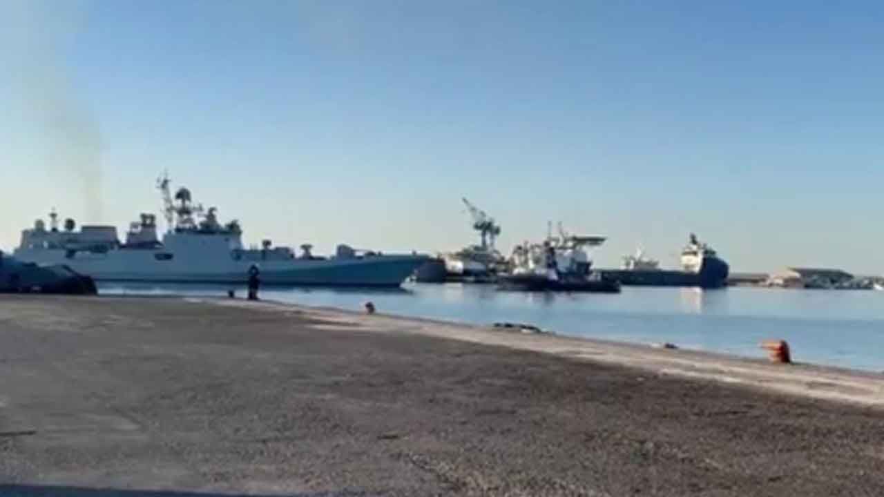 INS Trikand docks in Cyprus, strengthening defence ties