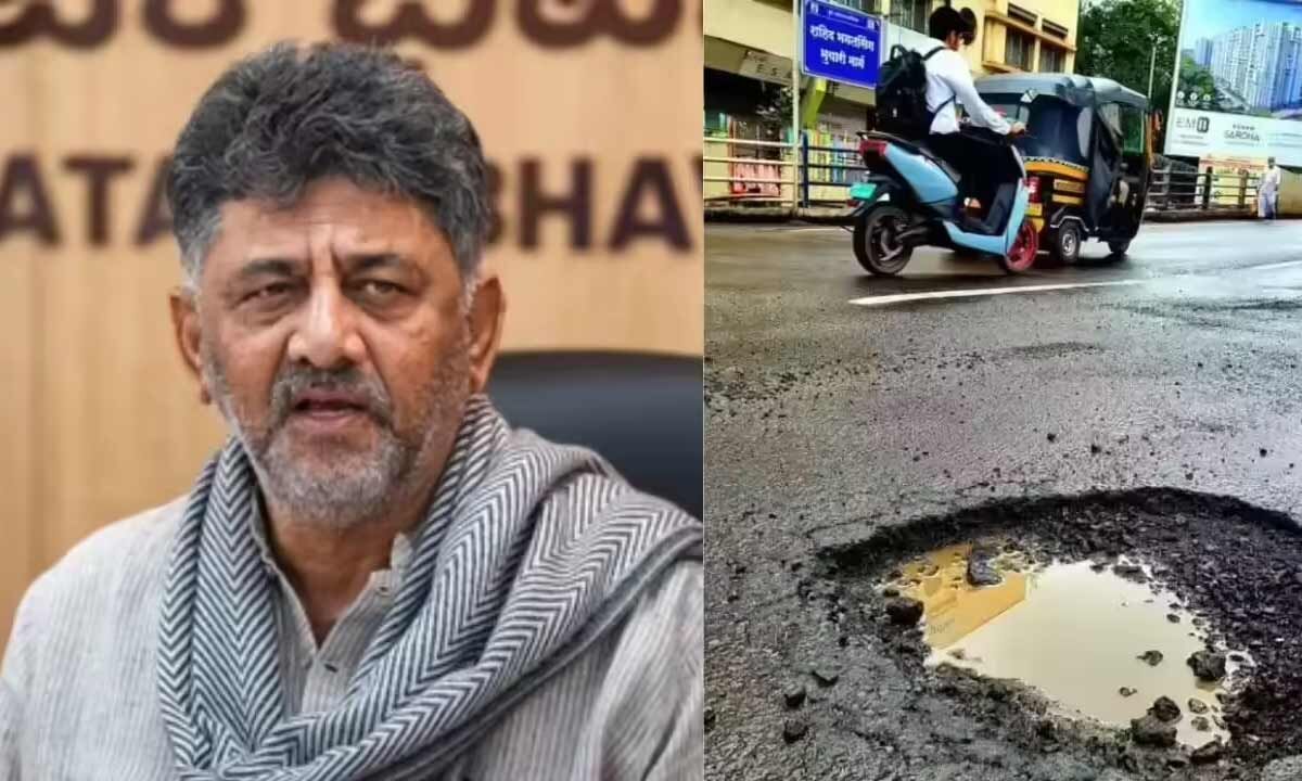 DK Shivakumar: Potholes A Nationwide Issue, Media Wrongly Targeting Karnataka