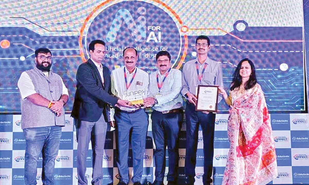 SRKR College bags national awards