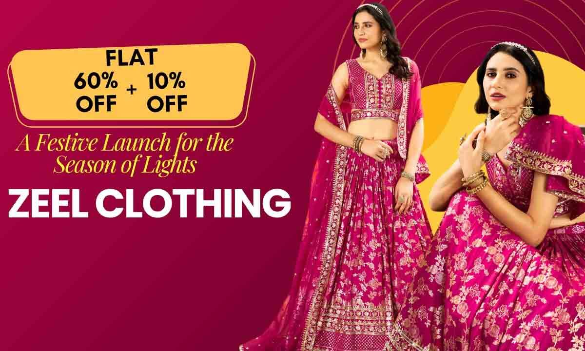 Zeel Clothing Exclusive: New Designer Lehengas for Diwali Sale