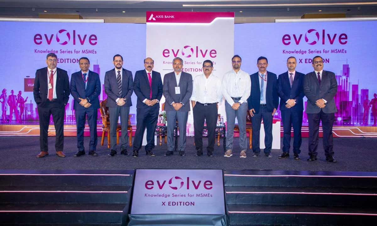 Axis Bank marks 10 years of Evolve in Vijayawada, empowering MSMEs with ...