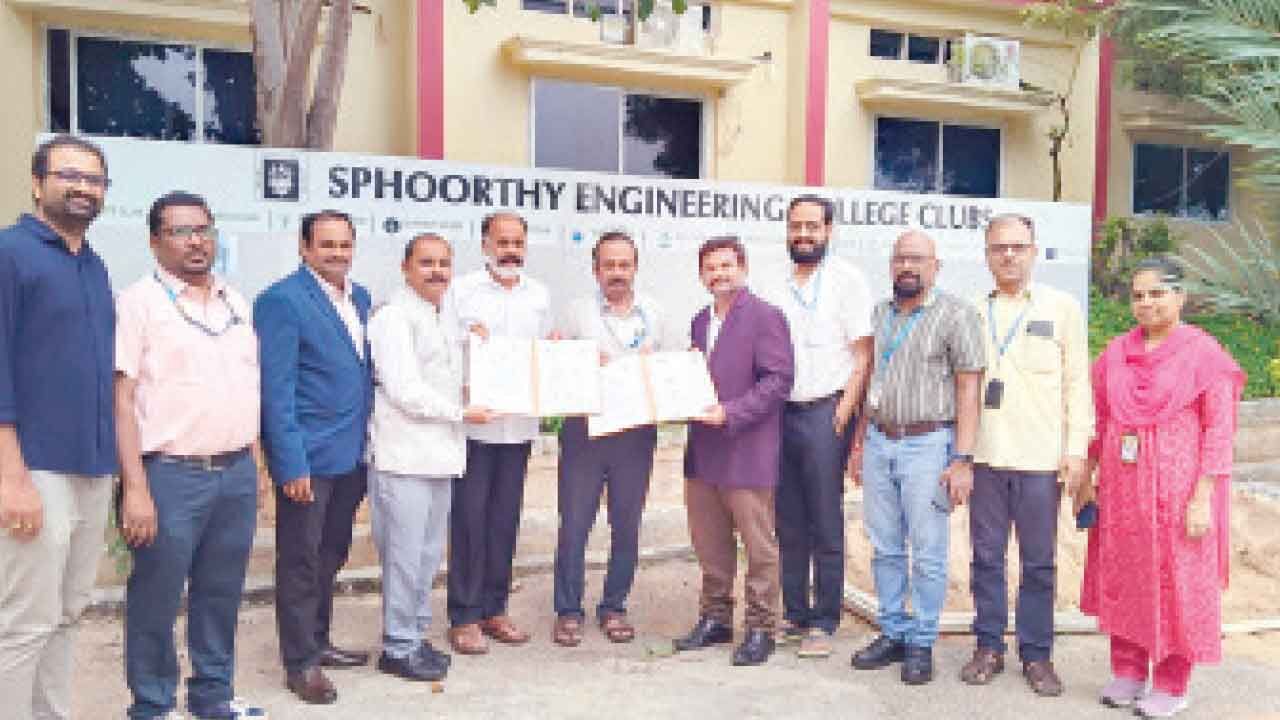 Sphoorthy Engineering College and SR University Forge Academic Partnership