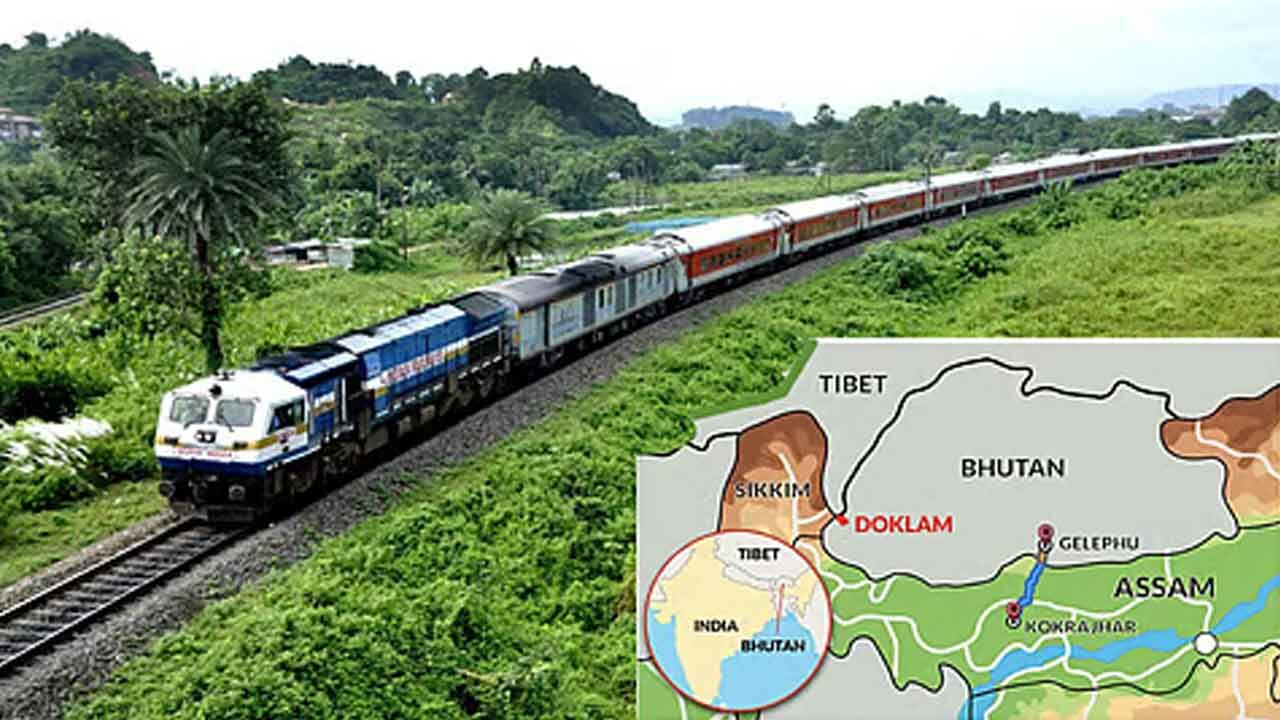 India announces 2 cross-border rail links with Bhutan